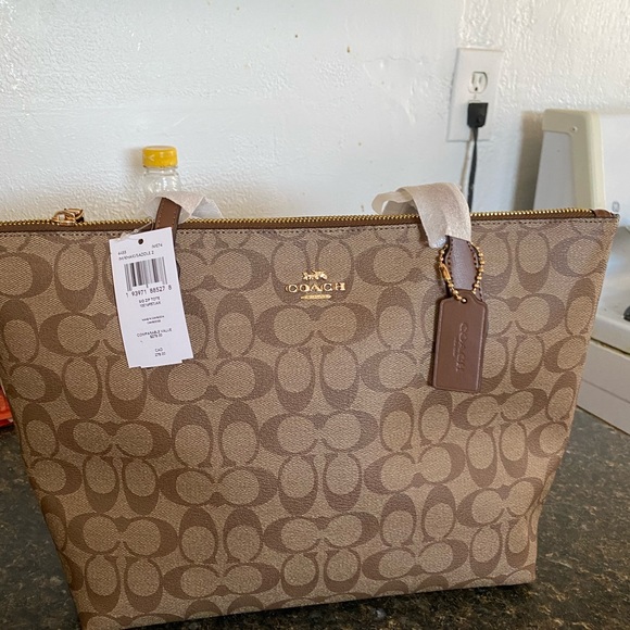 Bags | Coach Zip Purse | Poshmark